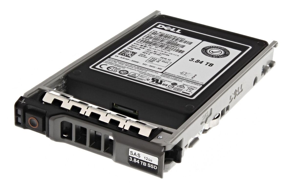 Dell Samsung PM1633a 3.84TB 12Gb/s SAS Read Intensive Solid State Drive Bundle with Dell 13G Drive Tray - JR1HP