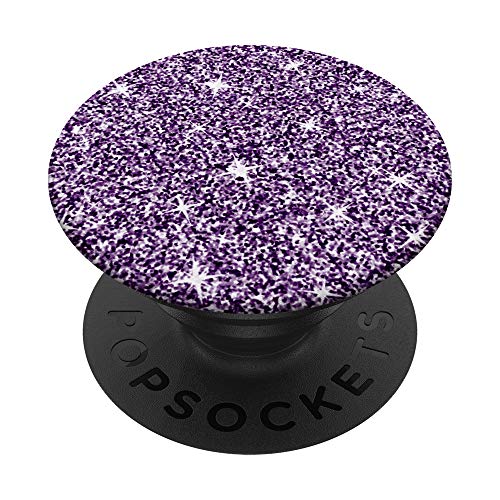 Orchid Purple Color Star Gazer Fashion Trend Hip Sparkle Art PopSockets PopGrip: Swappable Grip for Phones & Tablets