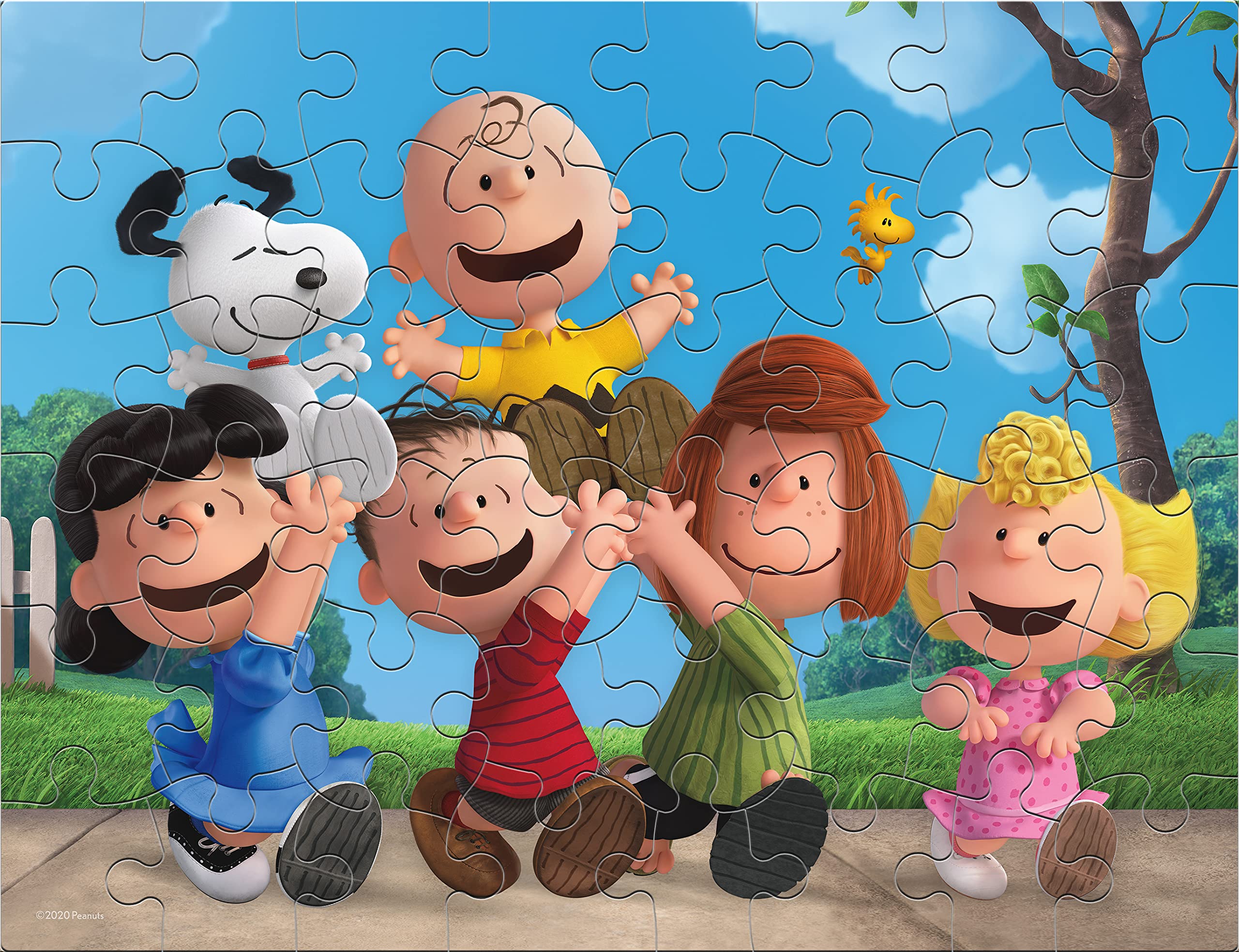 Ceaco - 3 in 1 Multipack - Peanuts - (3) 48 Piece Jigsaw Puzzles