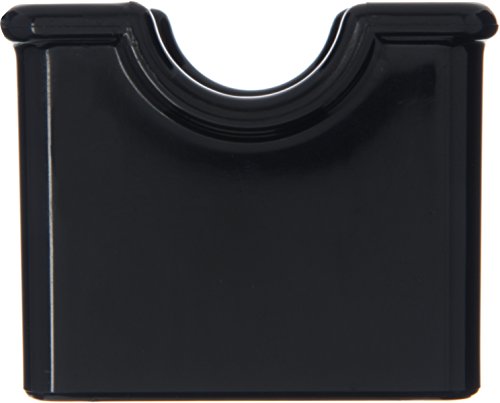 Carlisle FoodService Products 455003 Styrene Sugar Caddy, Black, Small