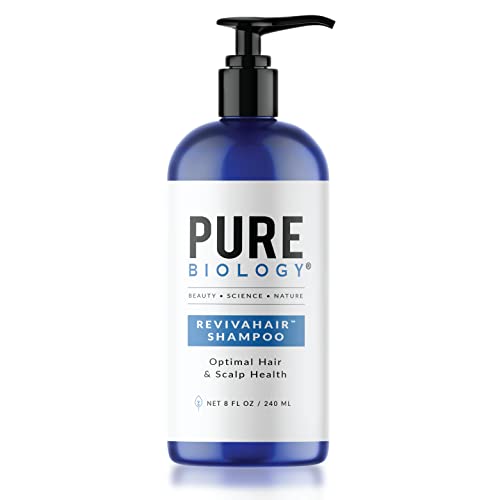Premium Hair Growth Shampoo with Biotin, Keratin, Vitamins B + E, Natural DHT Blockers & Breakthrough Anti Hair Loss Complex Treatment of Thinning, Damaged Hair for Men & Women
