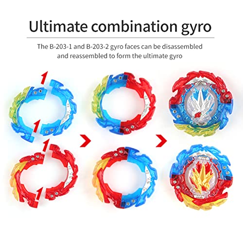 Battling Tops Burst Superking B-203-02 Gyro Toys for Kids with Launcher (B-203-02)
