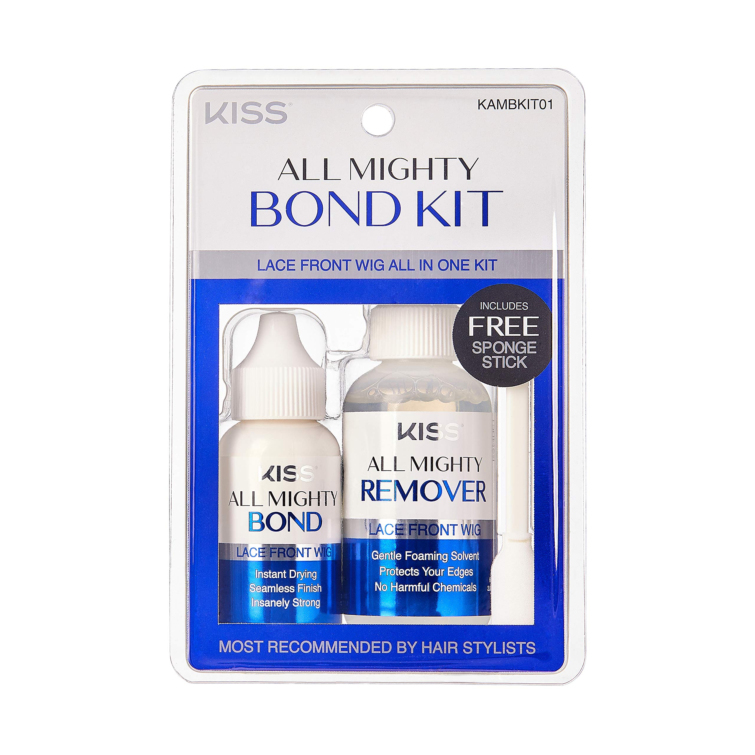 Red by Kiss All Mighty Bond Lace Front Wig Glue and Remover Kit