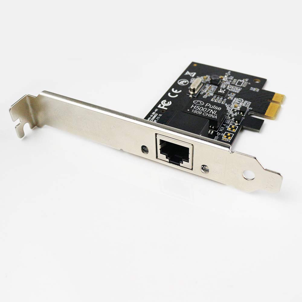 EDUP Gigabit Ethernet PCI Express PCI-E Network Card 10/100/1000Mbps RJ45 LAN Adapter Converter for Desktop PC, Model Number: EDUP-EP-9602