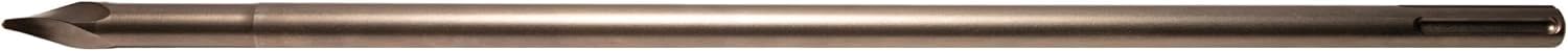 Century Drill & Tool, 87933, 23/32"X24",SDS Max,Bull Point Chisel, Masonry Tool.