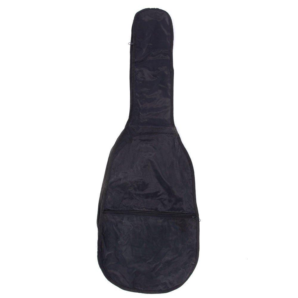 36“ Beginner Flame Shaped Electric Guitar Starter Kit, w/Guitar Bag,Shoulder Strap,Amp Wire,Tremolo Arm, Plectrum (Black)
