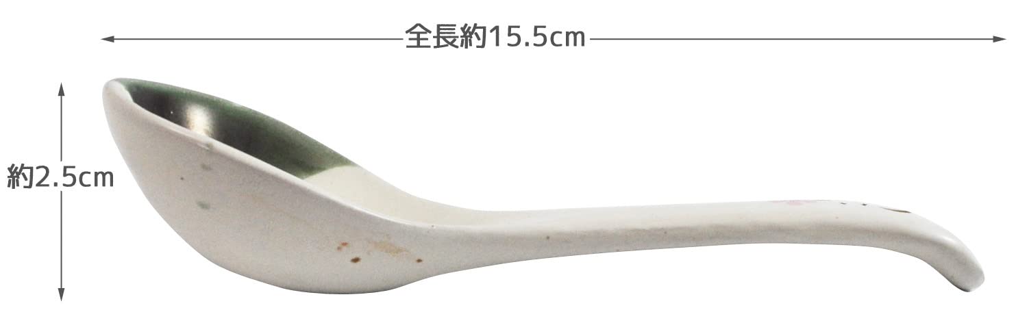 Studio Ghibli - My Neighbor Totoro - Sakura/Cherry Blossom, Skater Traditional Japanese Porcelain Dish Series - Soup Spoon