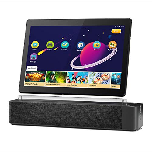 Lenovo Smart Tab M10 HD 10.1" Android Tablet 16GB with Alexa Enabled Charging Dock Included, Android Pie, ZA510007US, Slate Black