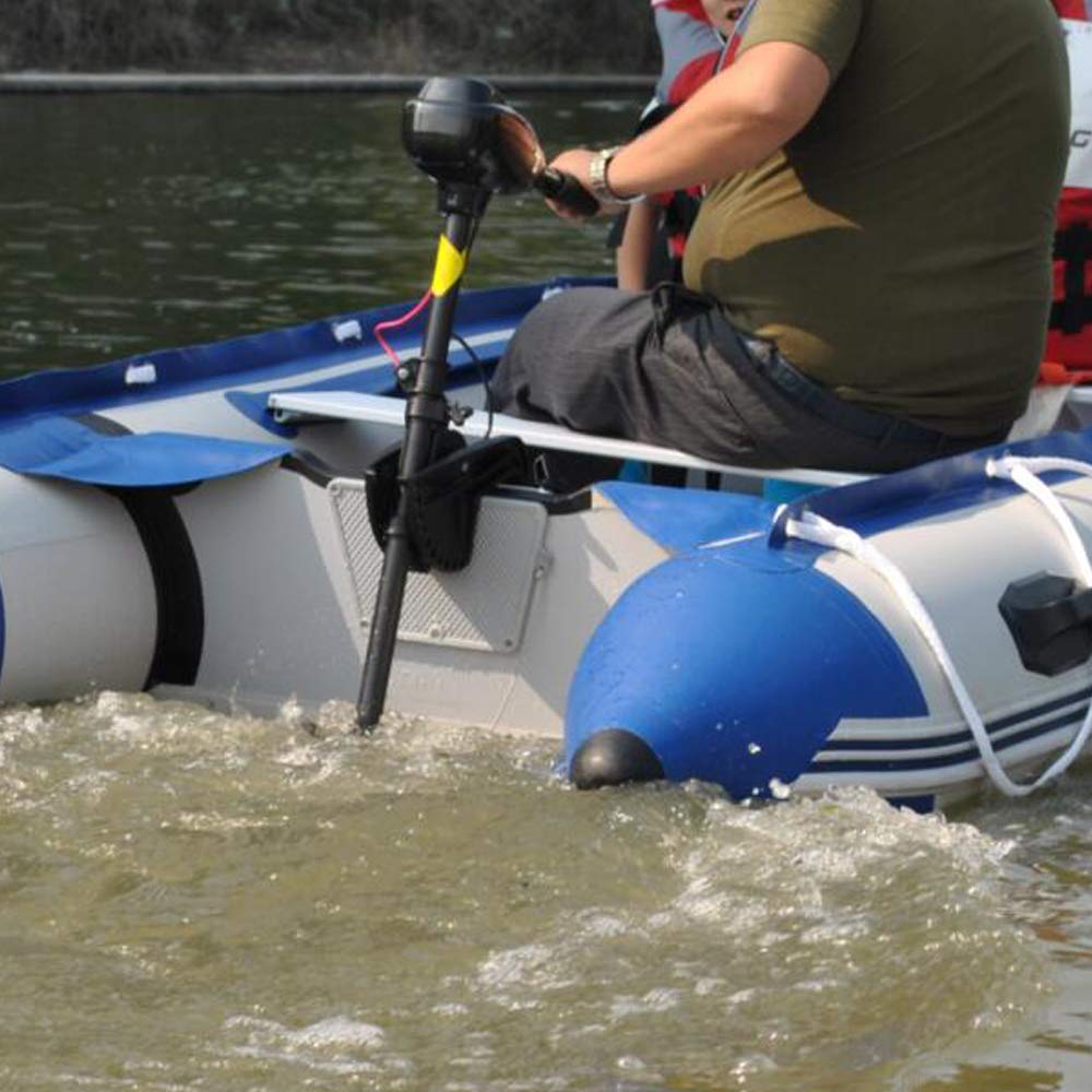 36/40/46/50/55/60/86 LBS Thrust 8 Speed Electric Trolling Motor for Fishing Boats Saltwater Transom Mounted with Adjustable Handle