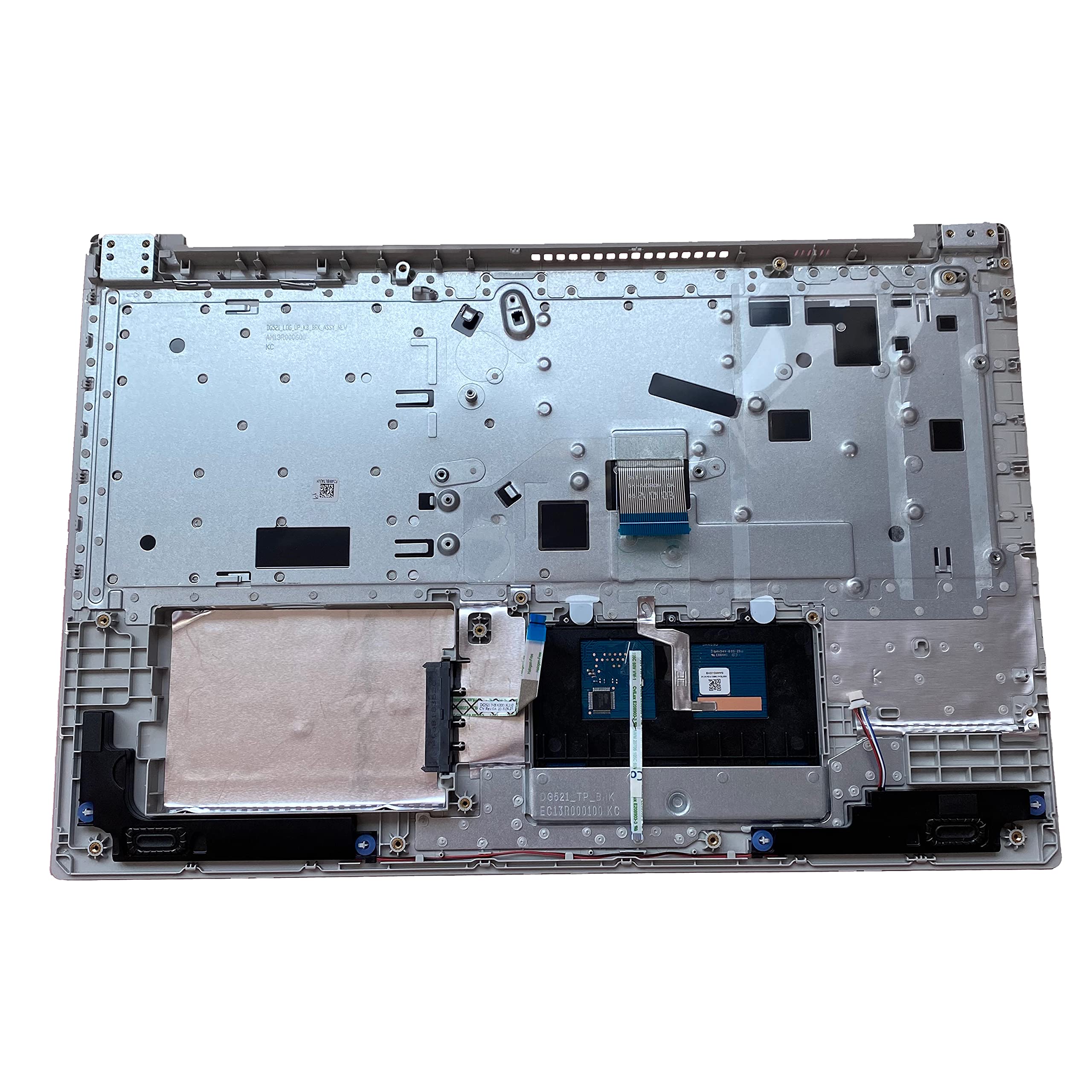 Replacement for Lenovo IdeaPad 320-15 320-15IKB 330-15AST 80xs0024us Laptop Upper Case Palmrest Keyboard Touchpad Assembly Part 5CB0N86311 SN20M63090 Top Cover Sliver