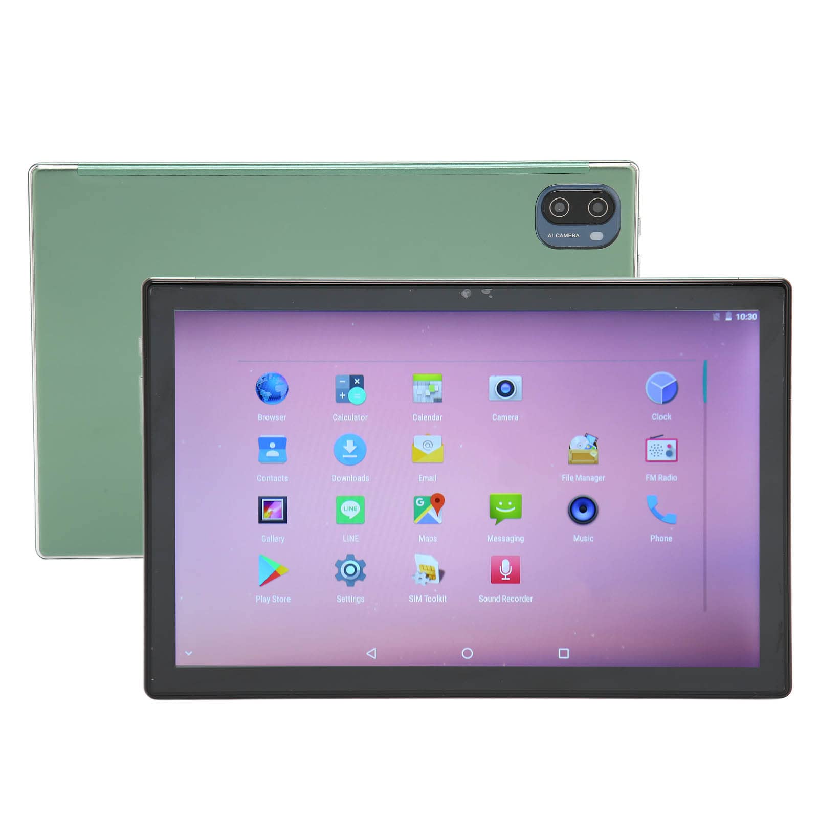 4G Network 5GWIFI 6GB 256GB for 10 Inch Tablet Android 11 (US Plug)