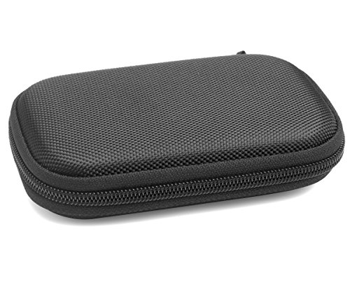 Headphone Amplifier Protective Case for FiiO A5, E12A, E18 KUNLUN Android Phone DAC & AMP, Cayin C5, Xonar U7 MK7.1 USB DAC, with fasterning elastic strap and Mesh Pocket for Cable
