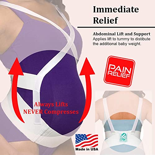 It's You Babe Best Cradle-Medium | Medical Grade Adjustable Prenatal Cradle | Maternity Baby Belly Band Support Belt | Award Winning, Medium