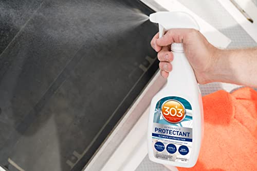 303 Products Marine Aerospace Protectant – UV Protection – Repels Dust, Dirt, & Staining – Smooth Matte Finish – Restores Like-New Appearance – 32 Fl. Oz. (30306)