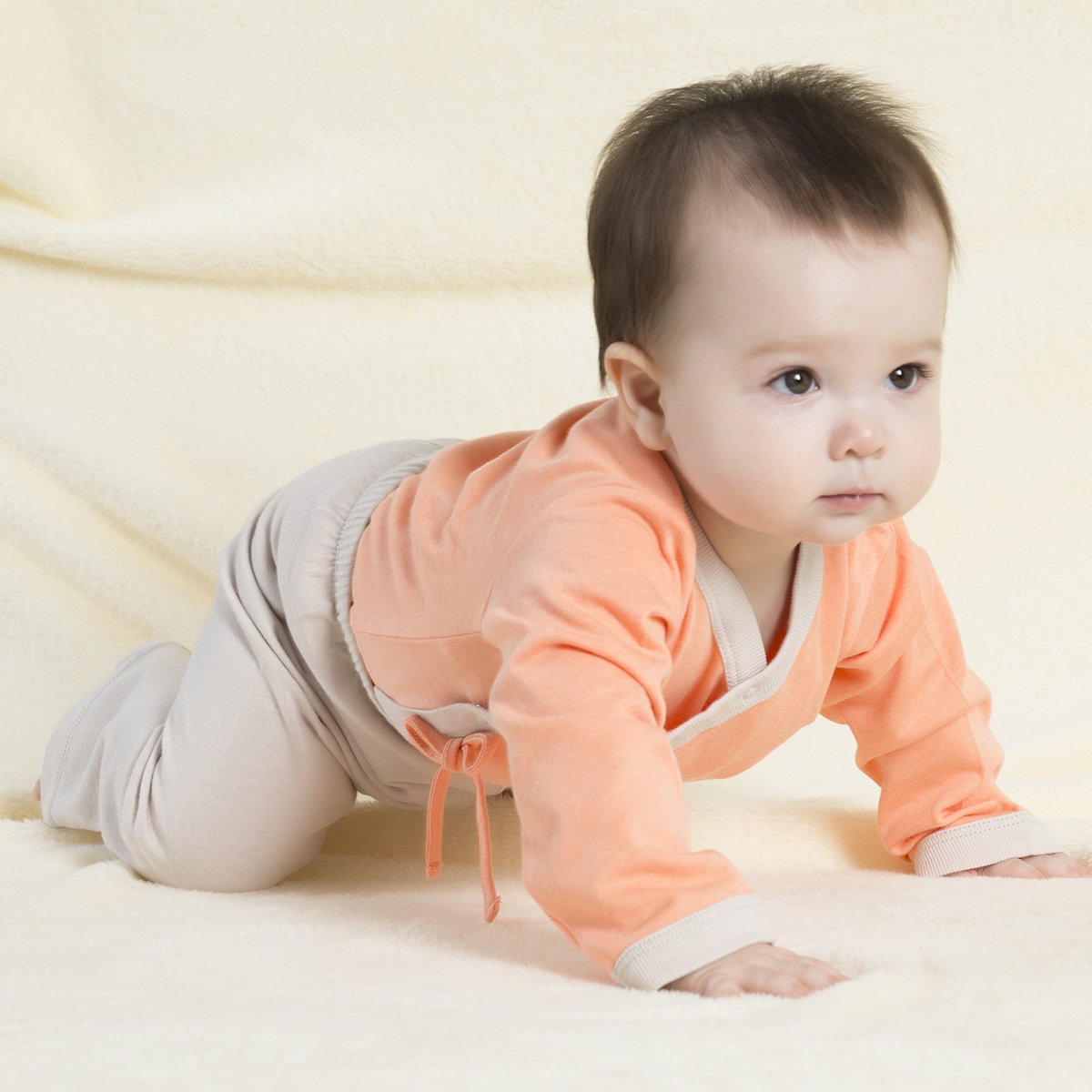 Babysoy Kimono One Piece (Baby) - Lake Blue-18-24 Months