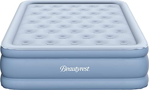 Beautyrest Posture Lux Air Bed Mattress with Express Pump and Raised Edge Support, 15" Full