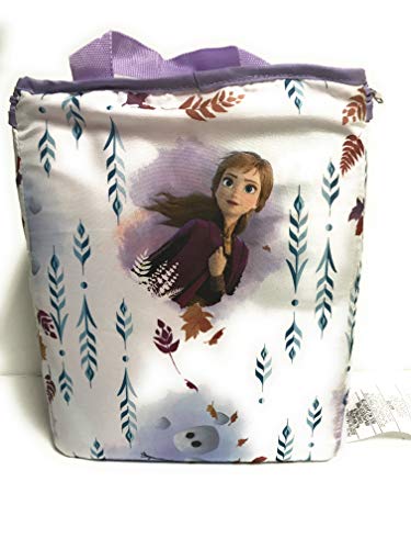 Disney Frozen 2 - Magical Journey - Lavender, Plum and White 4 Piece Toddler Bed Set with Comforter, Fitted Bottom Sheet, Flat Top Sheet, Reversible Pillowcase