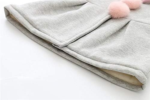 CoKate Infant Baby Girl Fall Winter Hooded Coat Sweet Rabbit Jackets Outerwear (Grey, 12-18 Months)