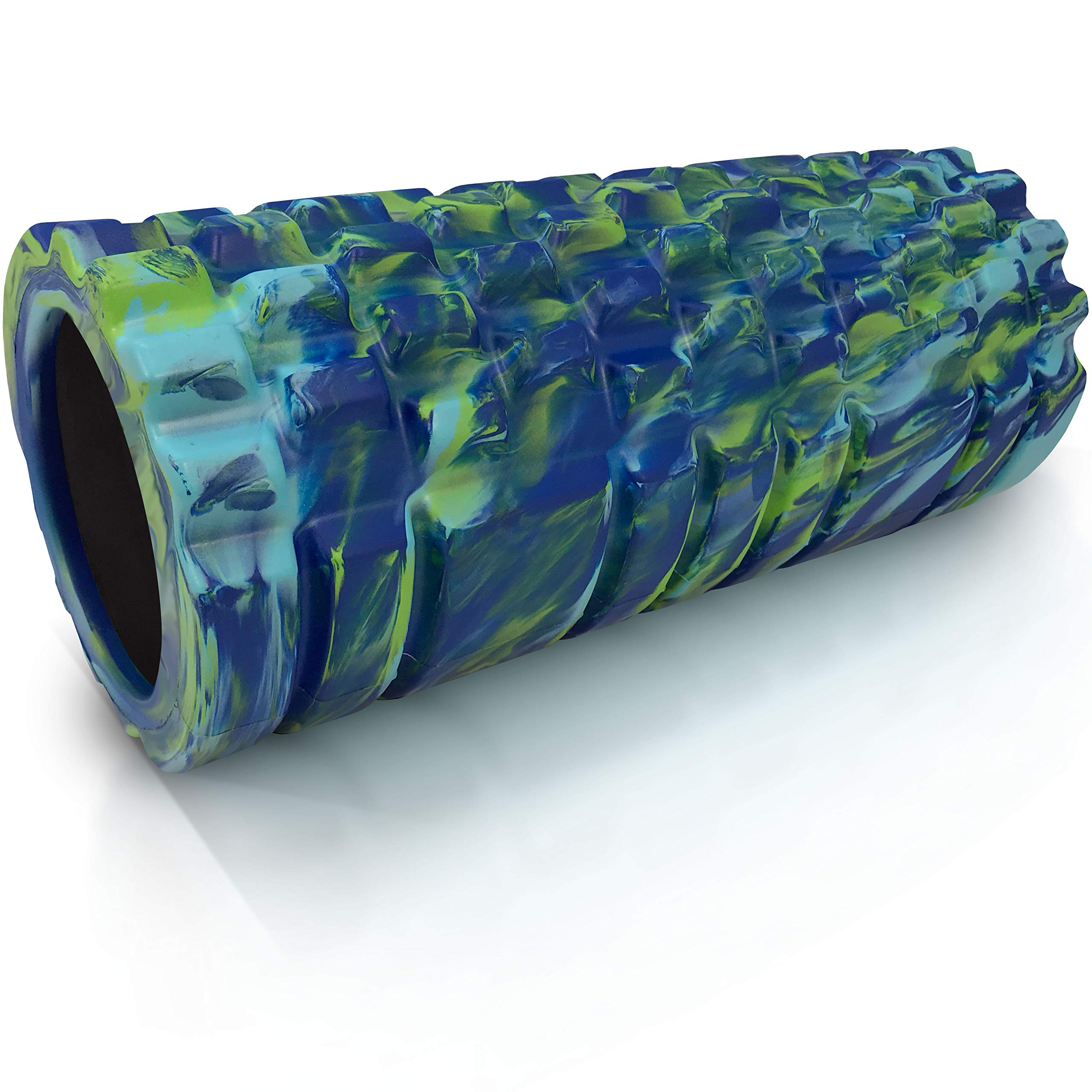 321 STRONG Foam Roller - Medium Density Deep Tissue Massager for Muscle Massage and Myofascial Trigger Point Release, with 4K eBook - Grey
