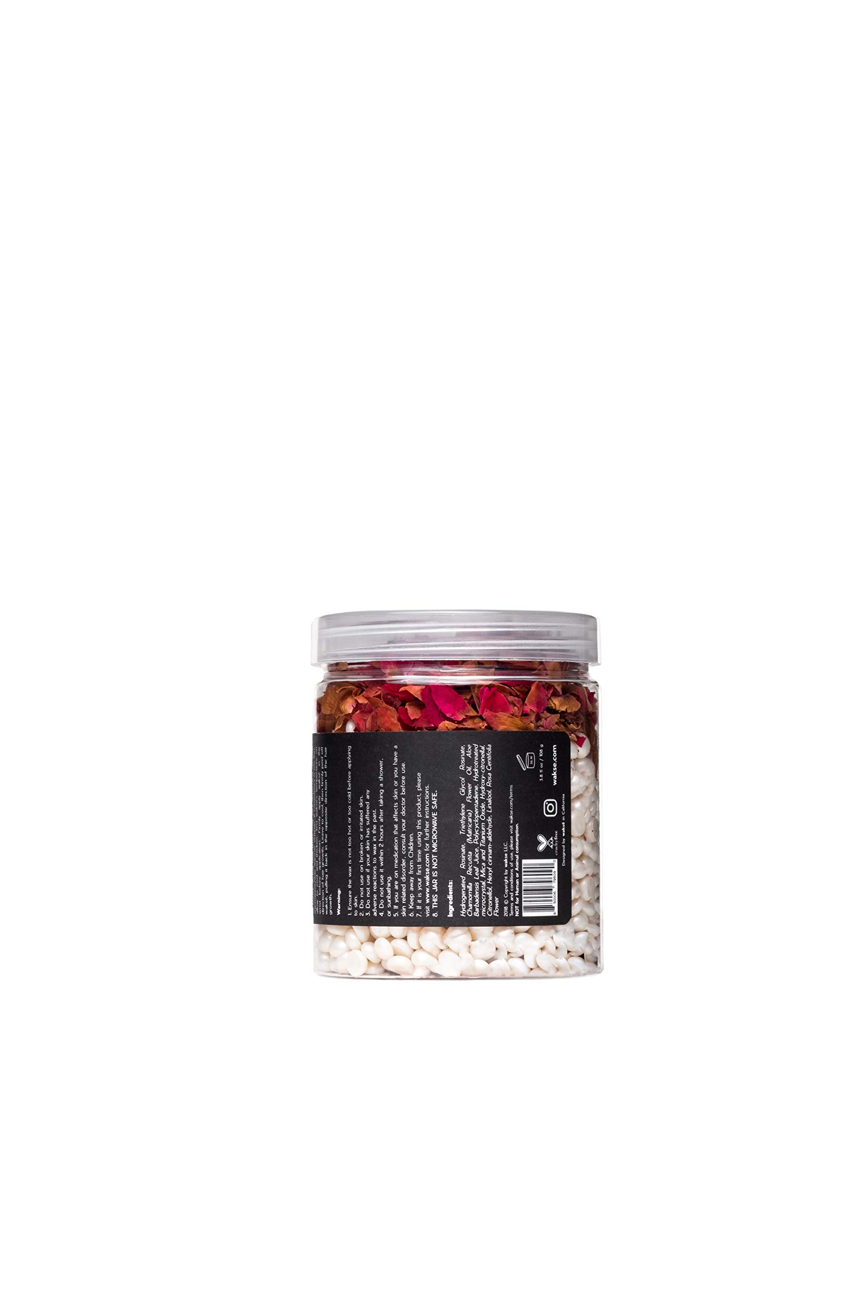 wakse Mini Imperial Rose Hard Wax Beans (4.8 oz)