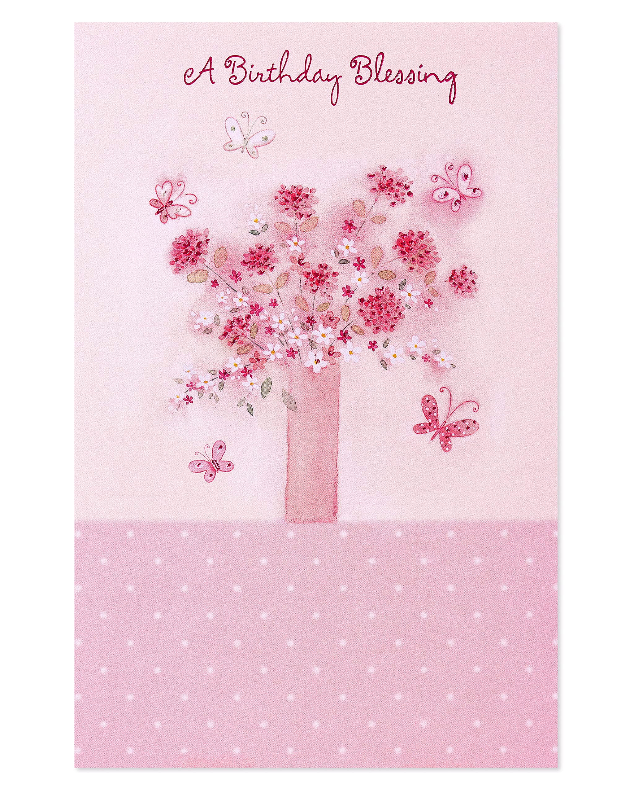 American Greetings Religious Birthday Card for Her (Birthday Blessing)