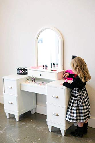 Mini-Play Makeup Clutch Pink Purse & Kids Pretend Makeup Kit