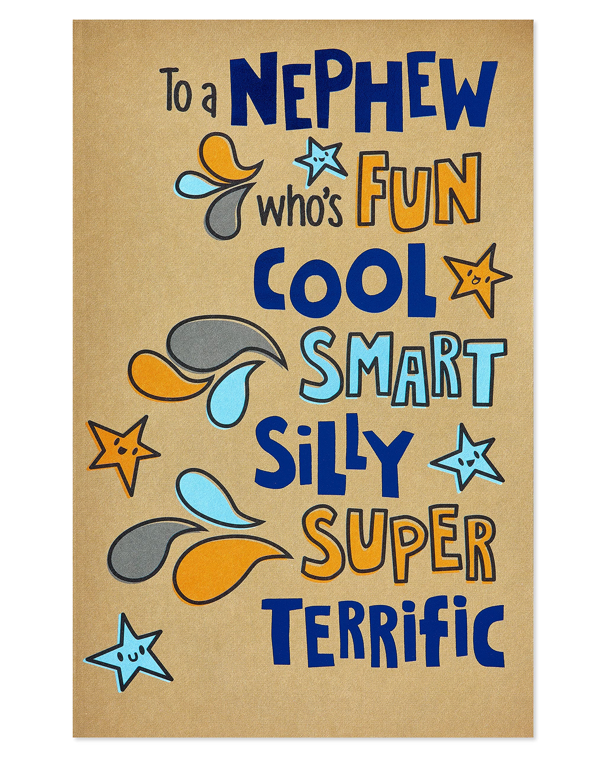 American Greetings Birthday Card for Nephew (Super Terrific)