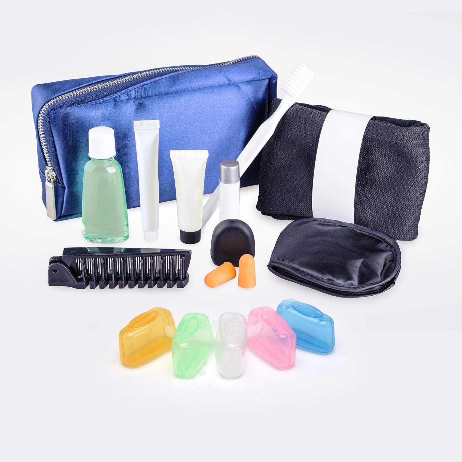 Senkary 20 Pieces Toothbrush Cap Covers Toothbrush Head Protector Case for Travel or Home, 5 Colors