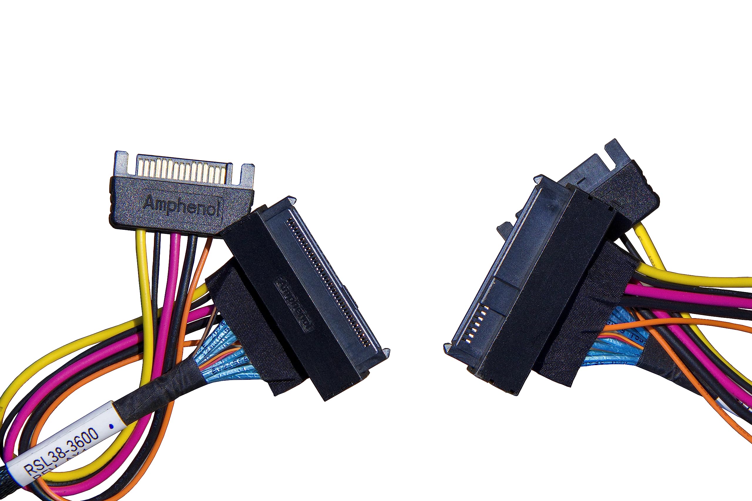 Dilinker 𝐃𝐢𝐋𝐢𝐧𝐤𝐞𝐫 50CM HD Mini-SAS(SFF-8643) to U.2 (SFF-8639) NVMe SSD Cable