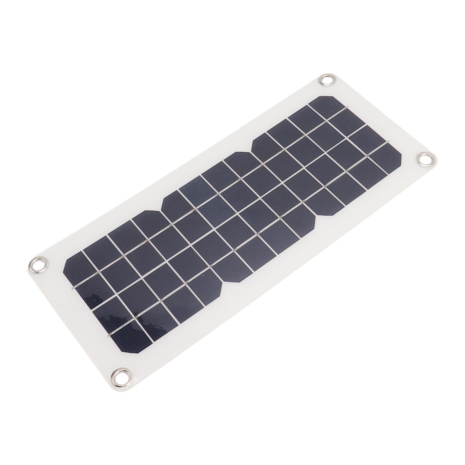 30W Portable Solar Panel, Monocrystalline Silicon Solar Panel Kit Professional for Outdoor for Vehicles