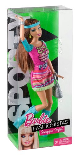 Barbie Fashionistas Swappin’ Styles Sporty Doll - 2011