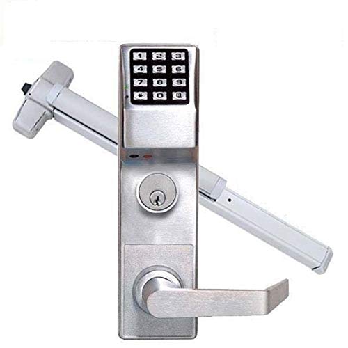 Kit Trilogy Digital Keypad Weather Resistant Digital Lock w/Panic Exit Bar M9900 / w/Audit Trail / 26D Lock Includes ETDLS1G/26DM99 and Marks USA M9900-26D