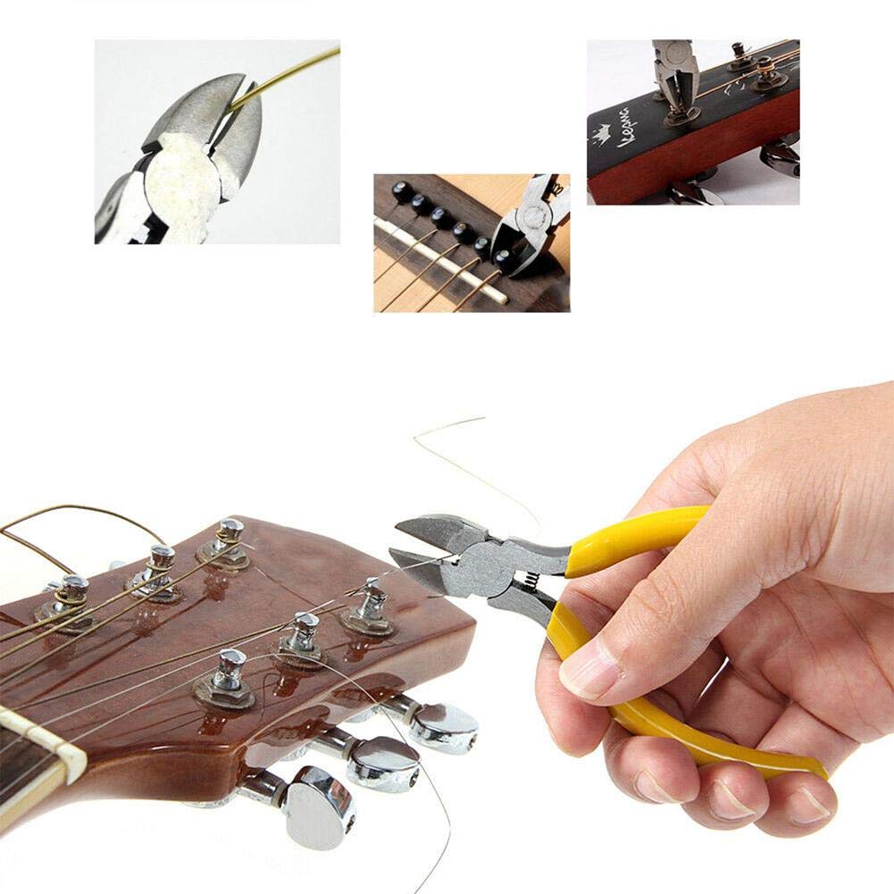 23 Pieces of Guitar Repair Kit, Guitar Tools,Installation Tool Kit, Guitar String Tool,Suitable for: Electric Guitar, Bass, Mandolin, Banjo, Ukulele, Acoustic Guitar, Etc.