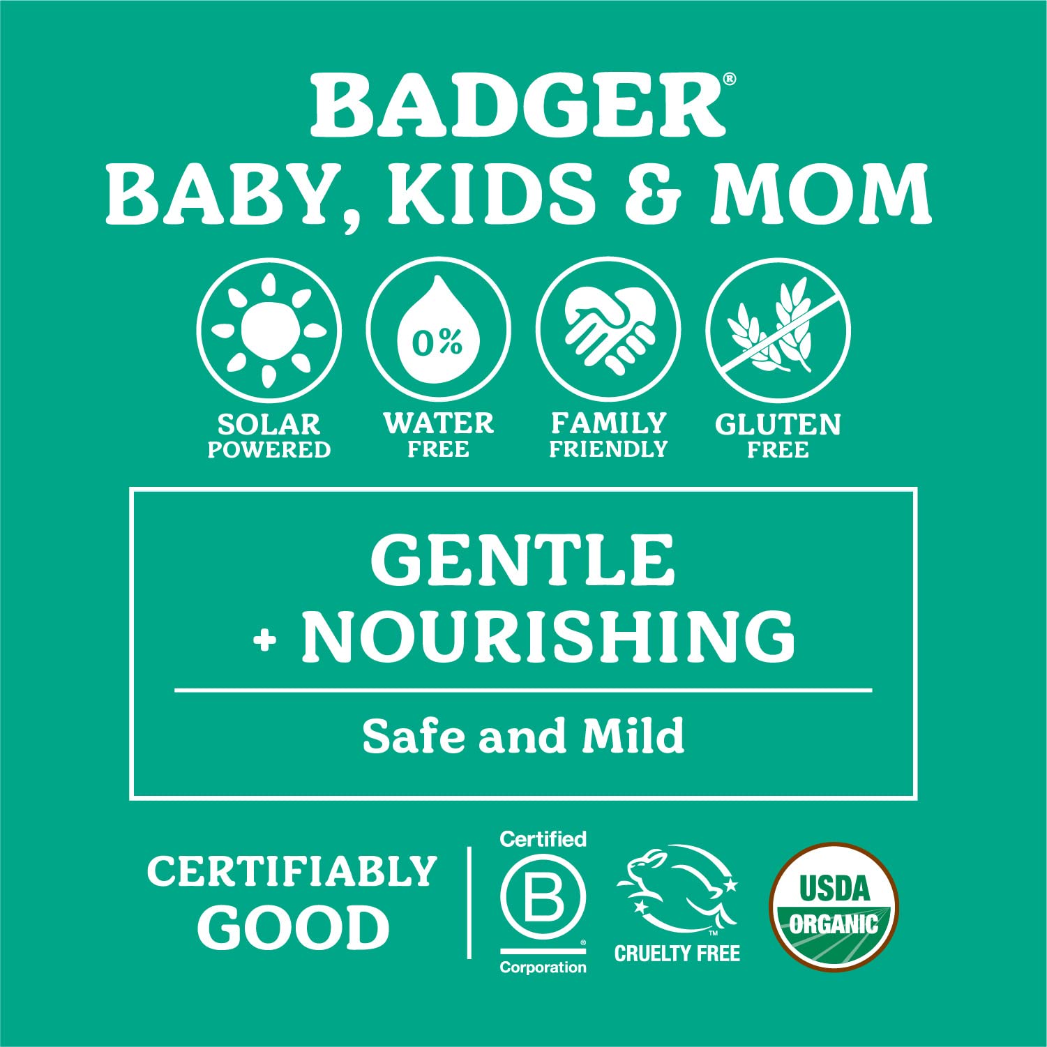 Badger - Night Night Balm, Chamomile & Lavender, Natural Sleep Balm for Kids, Relaxing Scented Balm for Children, Kids Organic Sleep Balm, 0.75 oz
