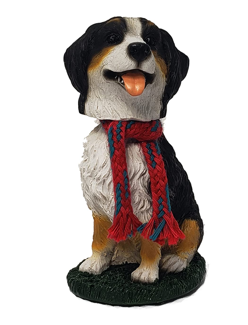 Animal Den Bernese Mountain Dog Bobblehead Figure for Car Dash Desk Fun Accessory