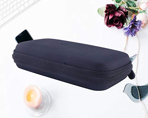 WERJIA Hard Carrying Case for RG351MP/RG350M/ RG350P/RG350 Handheld Retro Game Storage Suitcase (Black)