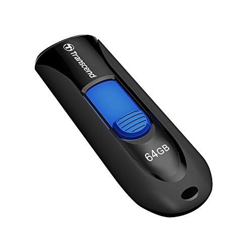Transcend TS64GJF790KBE USB Drive, 64 GB USB 3.1, Slide Type, PS4 Operation Verified