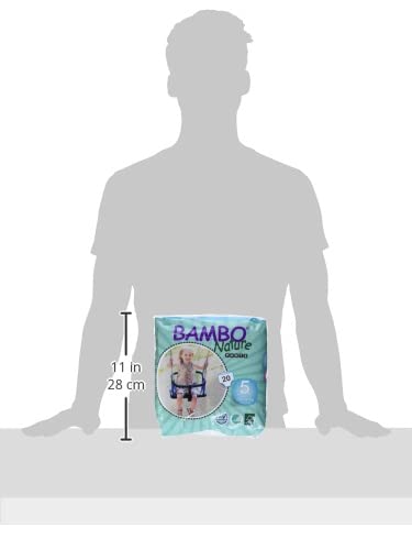 Bambo Nature Baby Training Pants Classic, Size 5 (26-44 Lbs), 20 Count