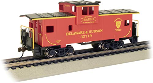 Bachmann Trains - 36' Wide-Vision Caboose - Delaware & Hudson #35719 - HO Scale