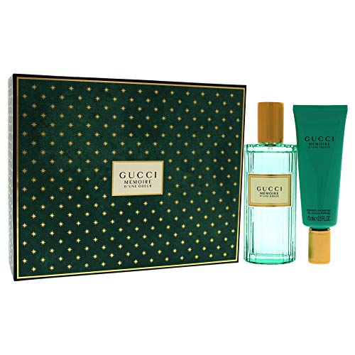 Gucci Memoire dUne Odeur Women 3.3oz EDP Spray, 2.5oz Shower Gel 2 Pc Gift Set