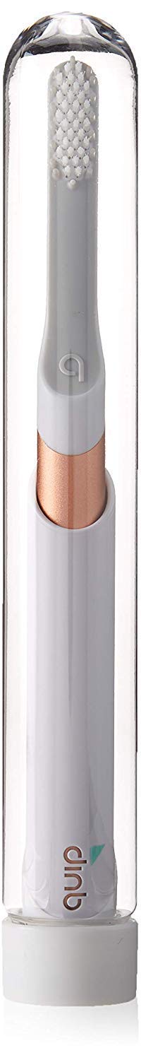 Quip Metal Electric Toothbrush Set - Electric Brush and Travel Cover Mount (Copper Metal)