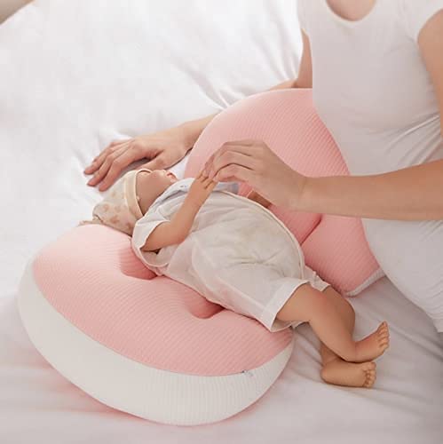 Side Sleeper Pregnancy Pillow, Side Sleeper Maternity Belly Support Pillow, Pregnancy Double Wedges for Body, Belly, Back Support, Maternity Pillow with Detachable Wedges