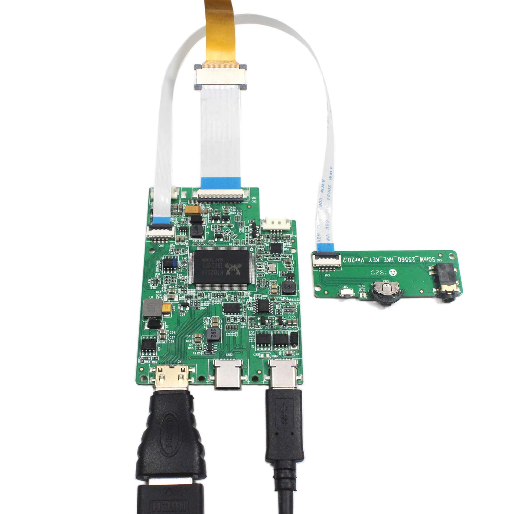VSDISPLAY 13.3inch N133HCG-G52 13.3" 1920X1080 LCD Screen Work with HD-MI Type-C LCD Controller Board