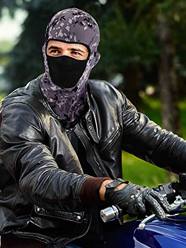 4 Pack Balaclava Face Mask Windproof Sun Dust Protection Mask Breathable Full Face Cover for Outdoors Hunting Cycling Fishing (Color 2)