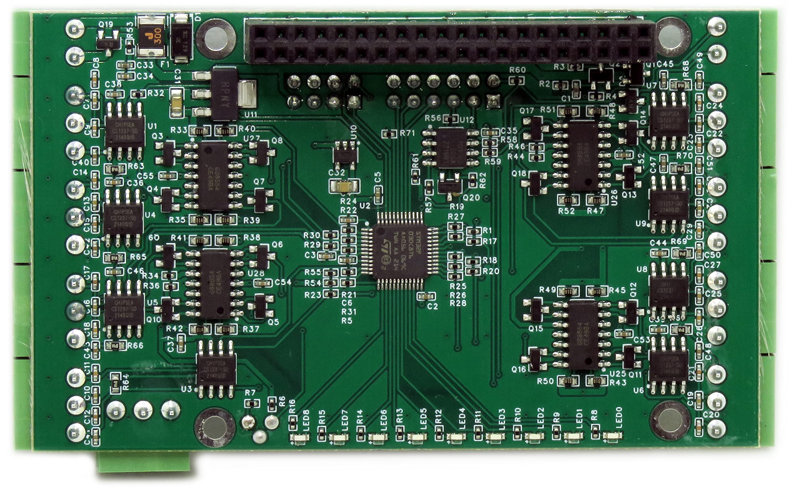 RTD Data Acquisition 8-Layer Stackable HAT for Raspberry Pi