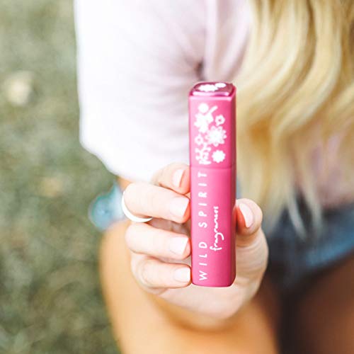 Wild Spirit Rosy Glow Eau De Parfum Atomizer | Juicy, Floral Cruelty-Free Perfume for Women, 9.7mL