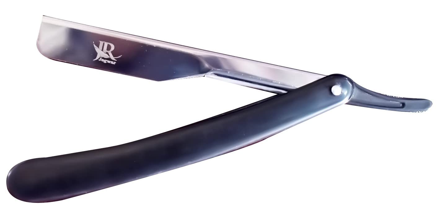 Barber Straight razor Salon Shaving Razor SHAVETTE RASOI RASOIRS 10 BLADES (BLACK)