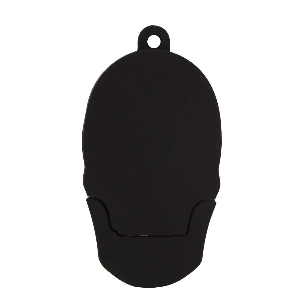 3C Light Creative Black Skull Shape Pen Drive 128GB USB 2.0 Flash Drive Data Storage Thumb Drive Jump Drive Keychain Jump Drive Memory Stick Gift (128GB, Black Skull)