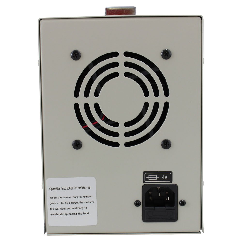 Circuit Specialists Bench Power Supply 0-50 Volts Economical - 0-3 Amps Adjustable - Clear LED Display - Voltage and Current Shown - AC/DC Adapter Plug Station Charger - CSI5003XE
