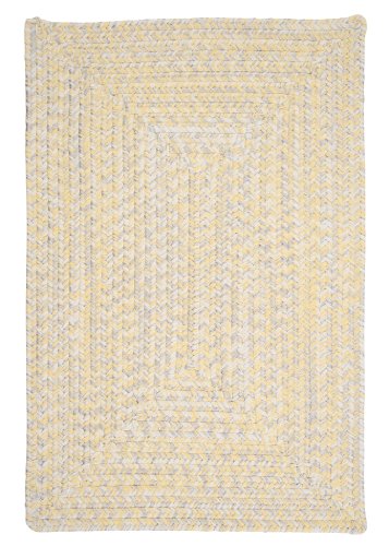 Catalina Polypropylene Braided Rug, 7-Feet by 9-Feet, Sun-Soaked